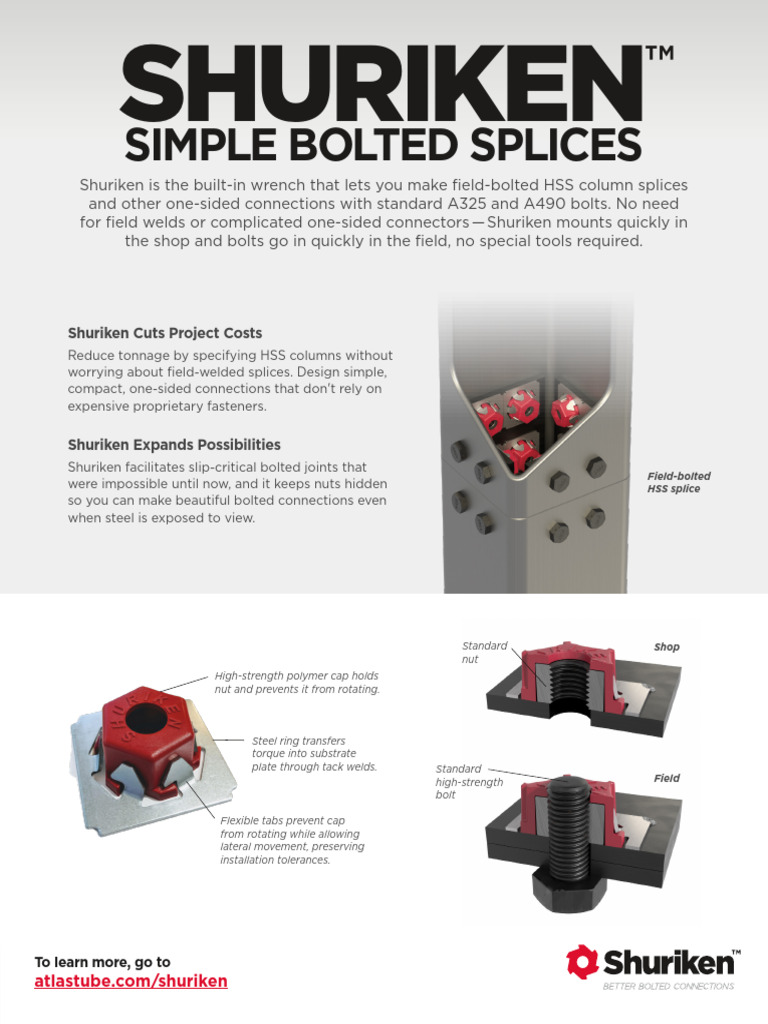 Shuriken Datasheet | PDF | Nut (Hardware) | Screw