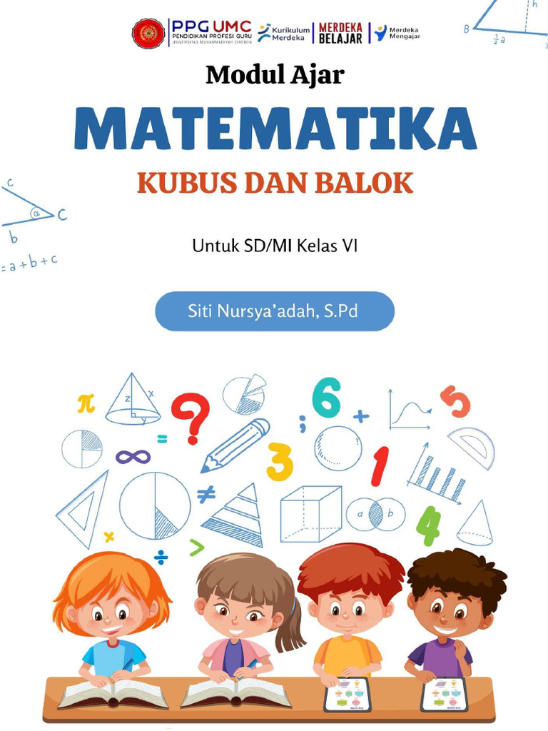 MODUL AJAR MATH KELAS 6 P1 | PDF