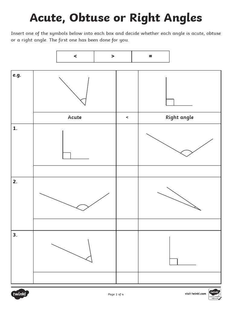 Angles Homework | PDF