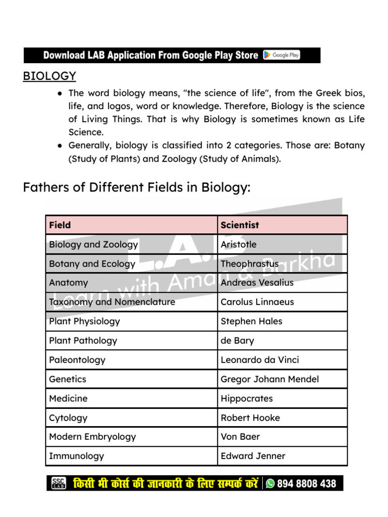 Overview of Biology and Cell Structure | PDF | Cell (Biology ...