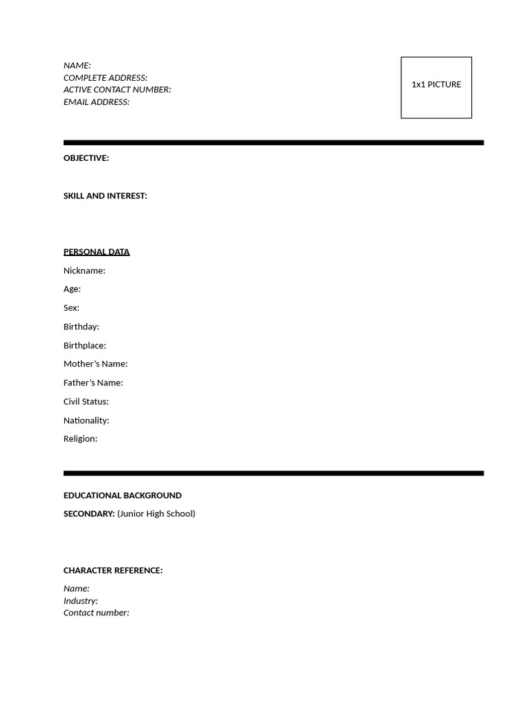 Understanding Resumes and Their Purpose | PDF