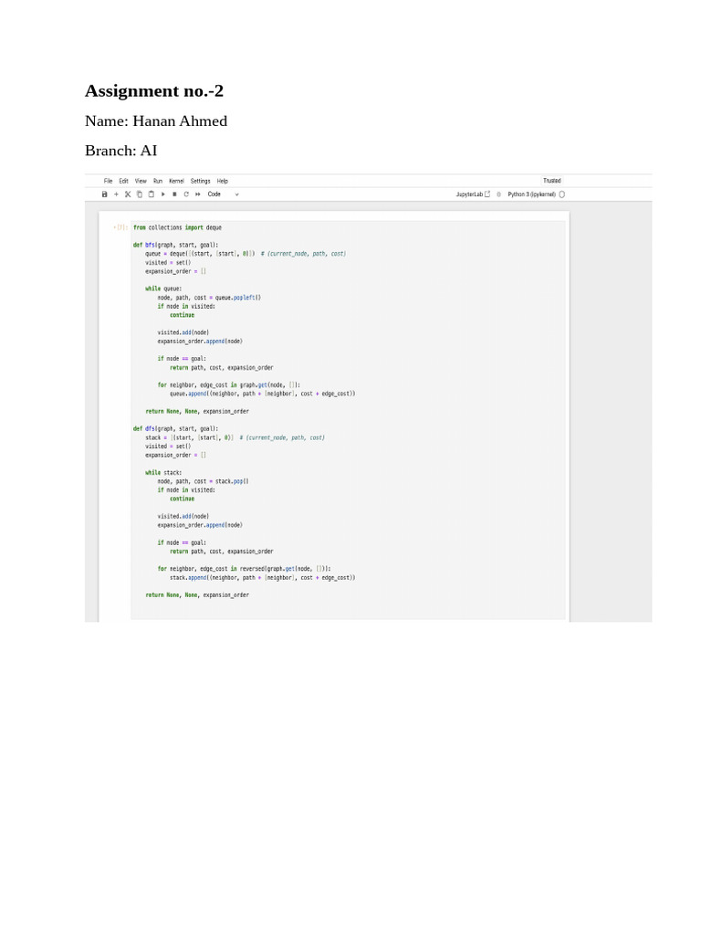 Ai Assignment 2 | PDF