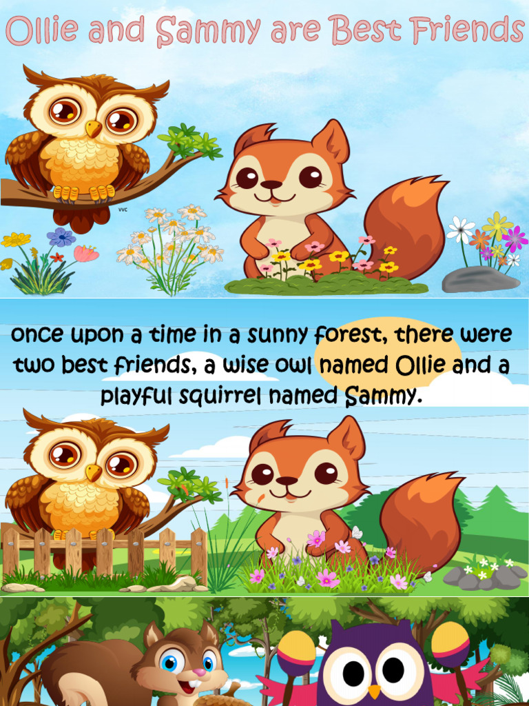 Storytelling - Ollie and Sammy Are Bestfriend | PDF