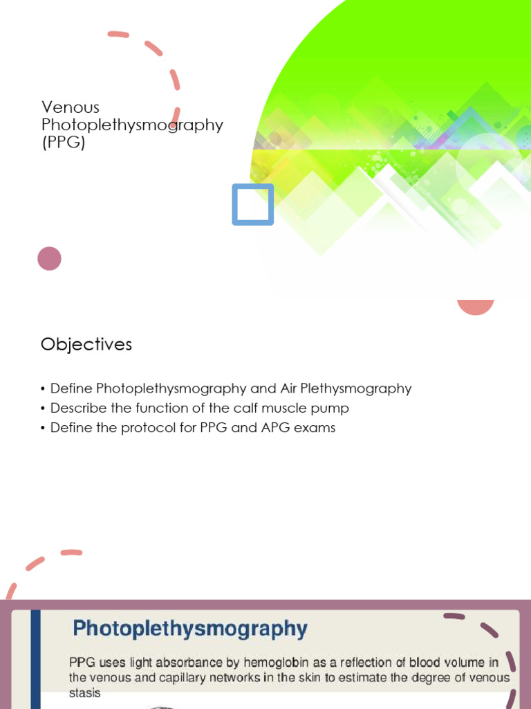 Unit 13 Venous PPG and APG | PDF | Vein | Edema