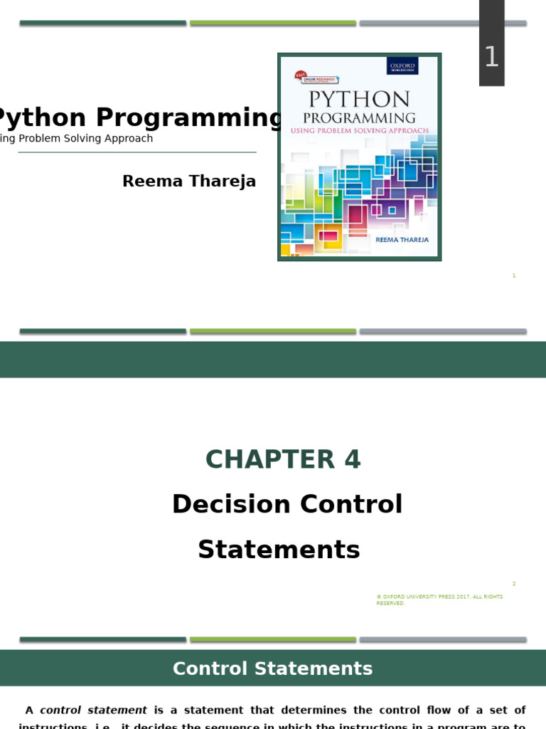 Unit II - Conditionals Programs | PDF | Applied Mathematics ...