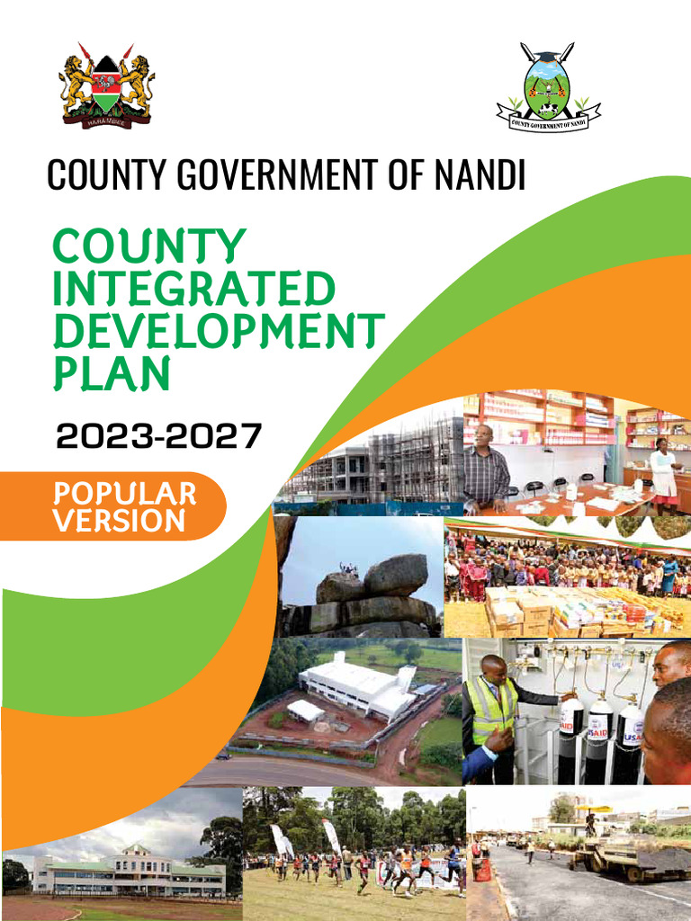 Nandi County Integrated Development Plan 2023-2027 | PDF | Agriculture ...