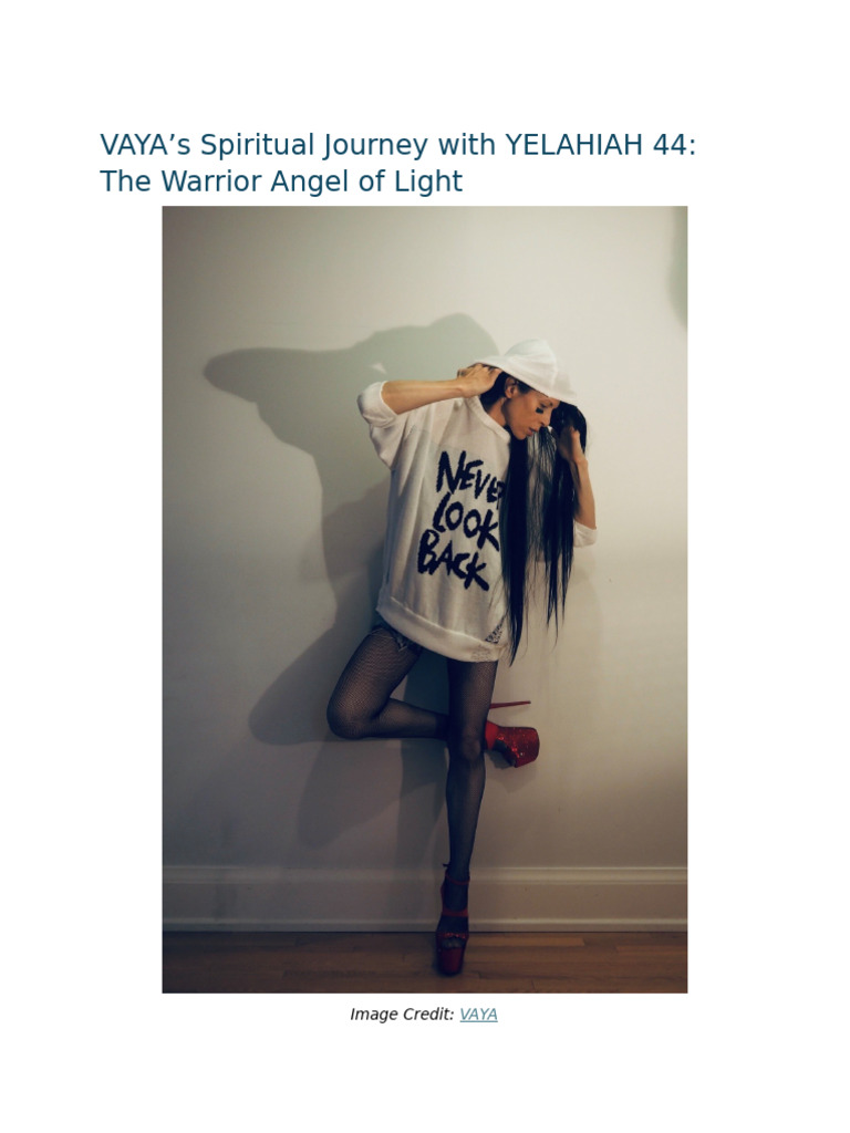 Spiritual Journey With YELAHIAH 44 | PDF | Spirituality | Angel