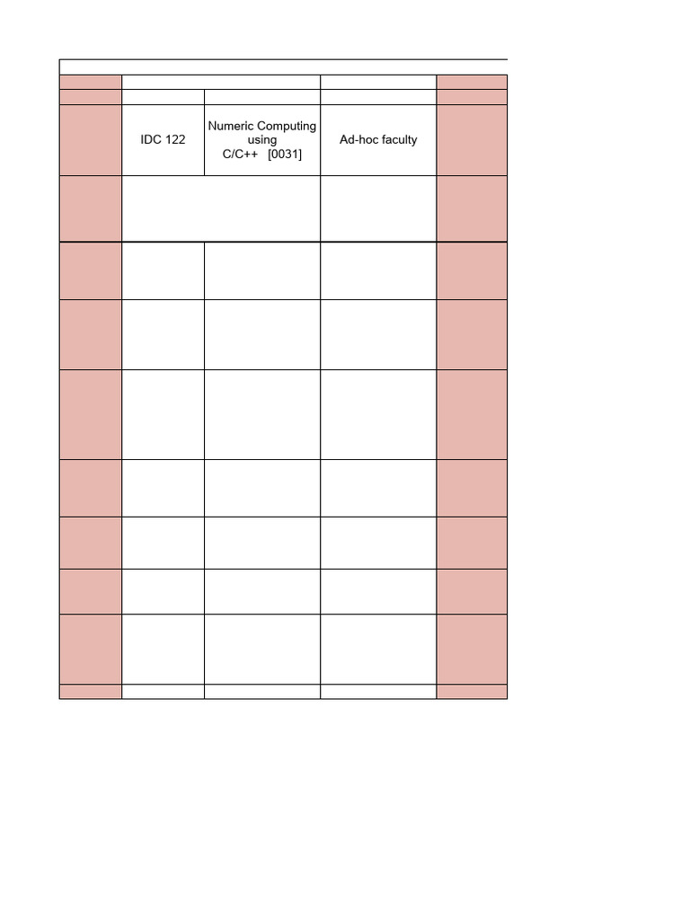 Course List Vasanth 2025 Datascience 2024 12 27 | PDF | Data | Mathematics