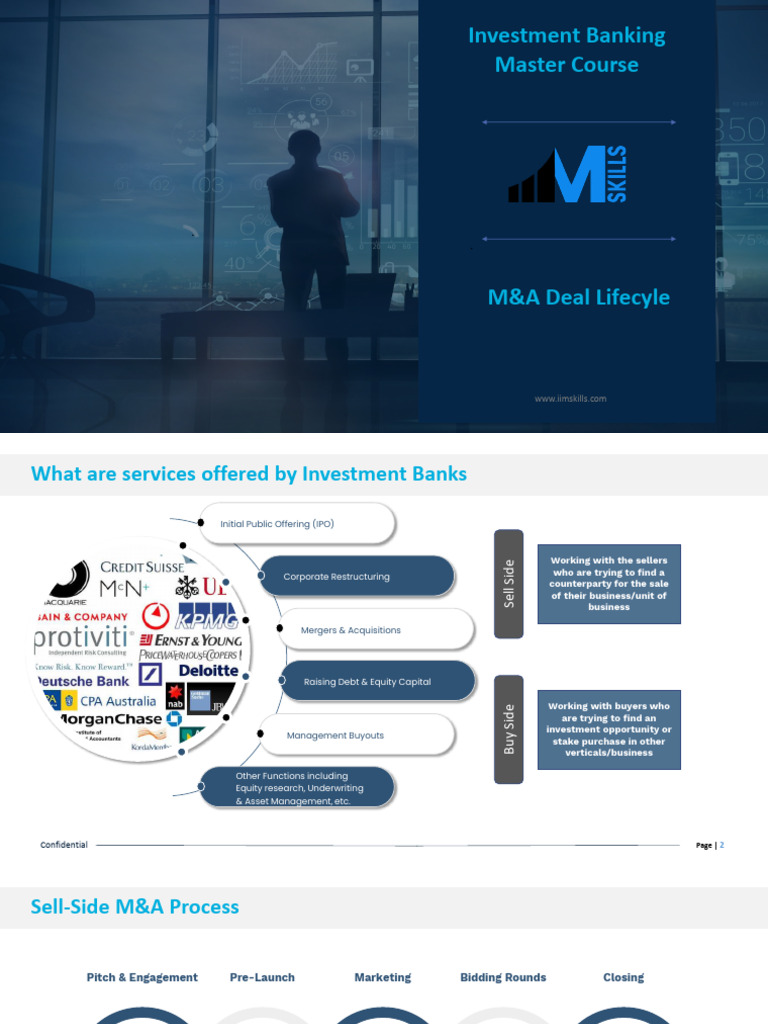 MA-Deal-Lifecycle | PDF | Investment Banking | Mergers And Acquisitions