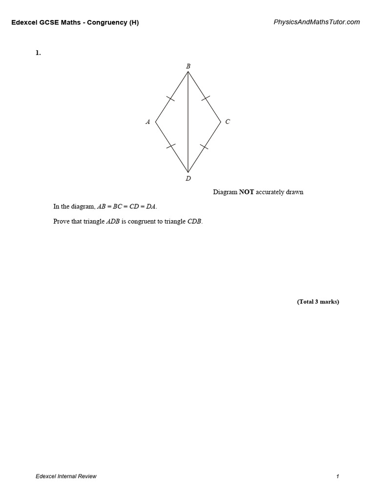 Congruency (H) 2 | PDF | Elementary Geometry | Elementary Mathematics