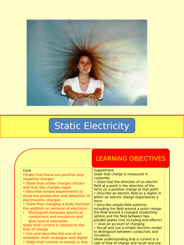 Static_Electricity | PDF | Electrical Conductor | Electric Charge