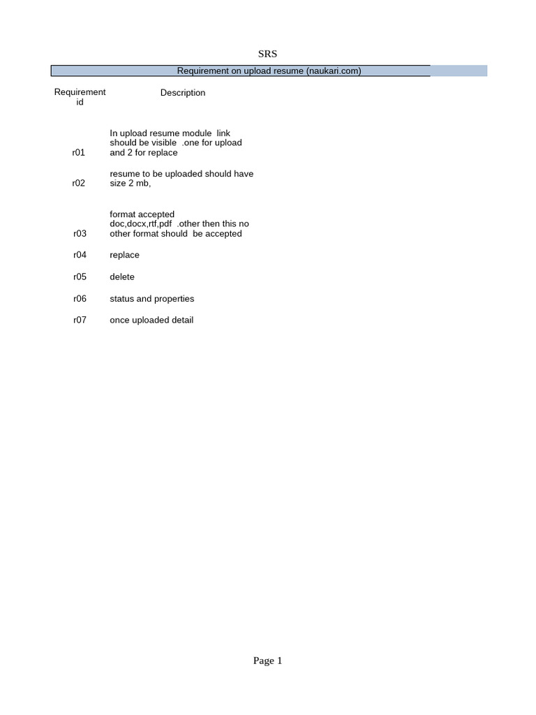 SRS_scenario_condition | PDF | Computer File Formats | Software Engineering