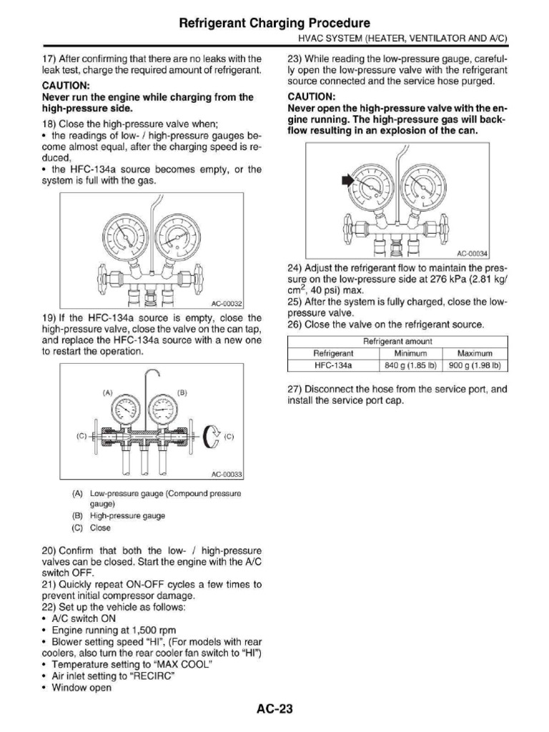 Refrigerant-Charging-Procedure Page-3 | PDF | Air Conditioning | Valve