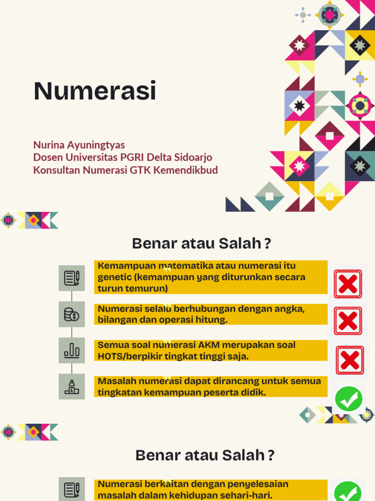 Pojok Numerasi Seaqim - Nurina Ayuningtyas | PDF