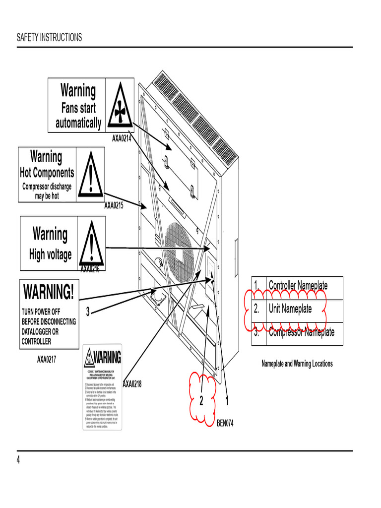 Thermo King Reefer Container Name Plate Location | PDF