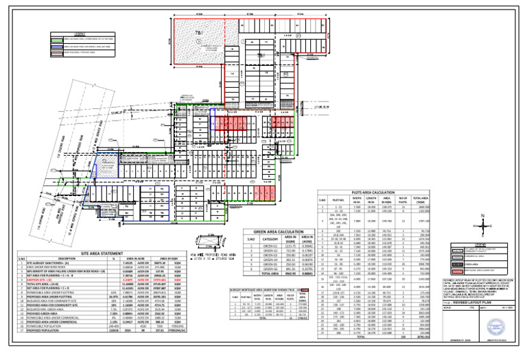 Revised Layout Plan for Community Facility and Green Spaces | PDF
