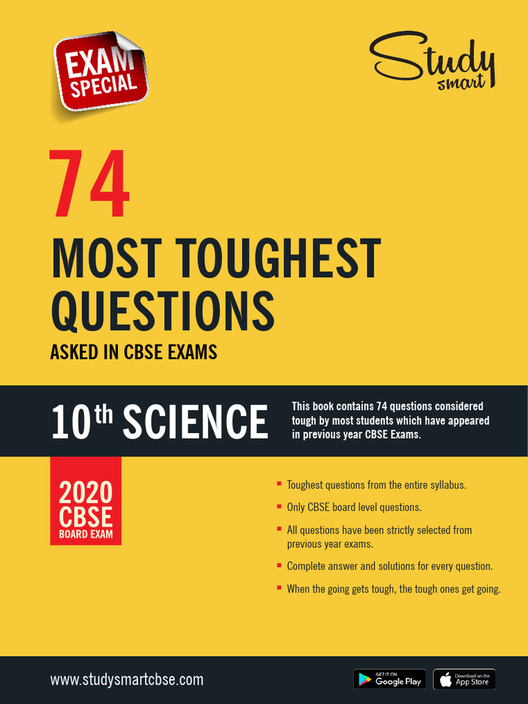 Tough CBSE 10th Science Questions | PDF | Hydroxide | Sodium Carbonate