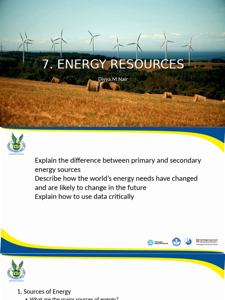 Chapter 7. Energy Resources | PDF | Energy Development | Fuels