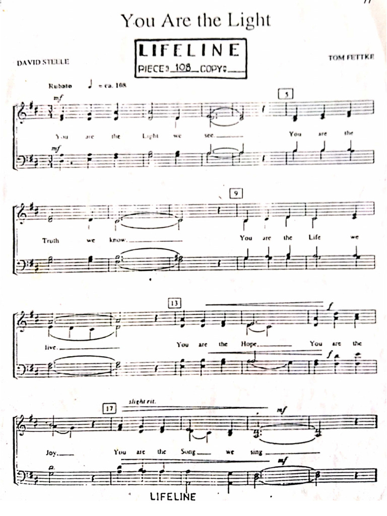 You are the light | PDF