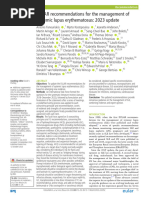 Sle Guideline Summary 2025 | PDF | Clinical Medicine | Health Sciences