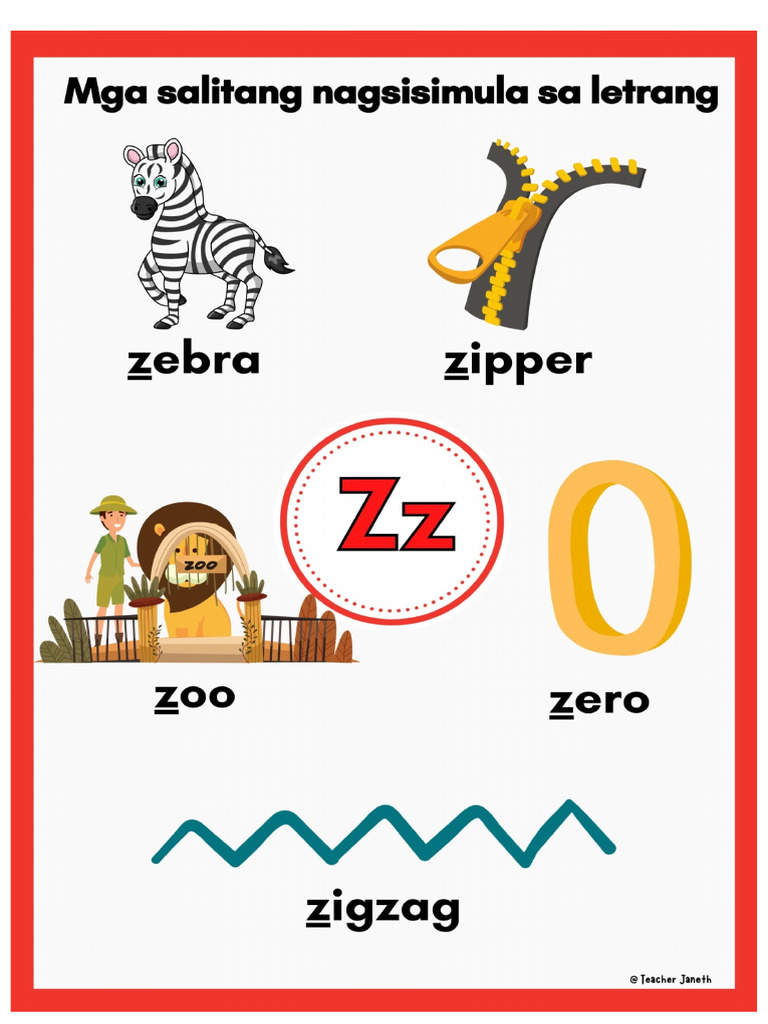 Alphabet Tarpapel (TAGALOG) | PDF