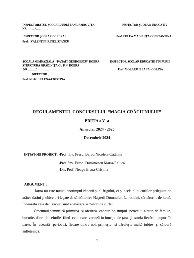 Regulament Concurs Si Simpozion | PDF