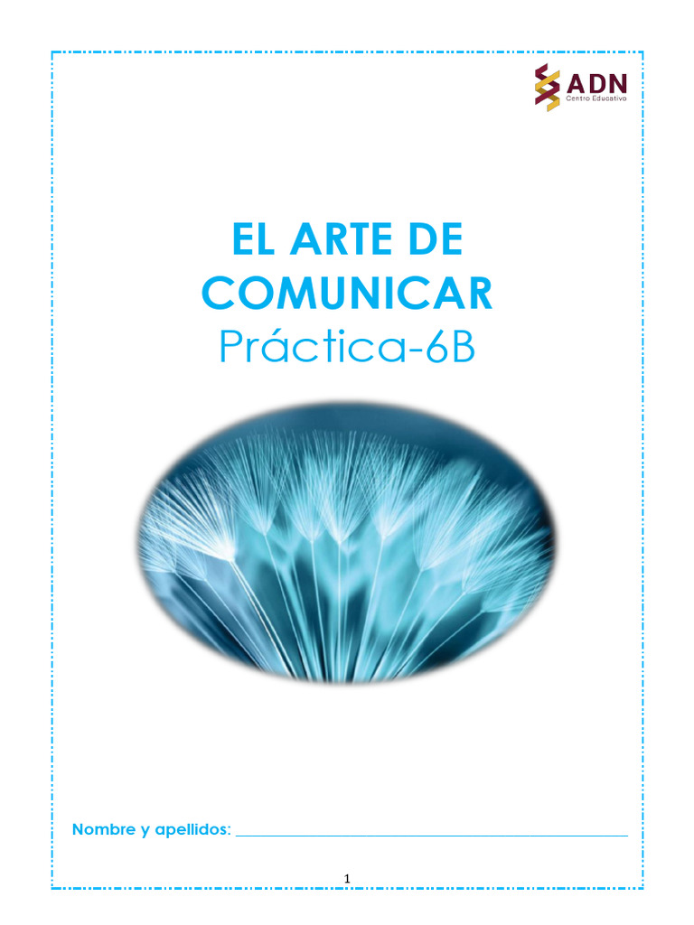 Dosier Lengua Pr-Ctica - 6B | PDF | Verbo | Morfología Lingüística