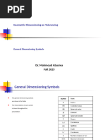 Critical Dimension Symbol Note | PDF | Engineering Tolerance