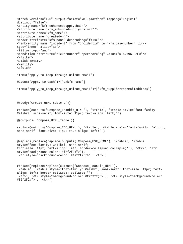 Style HTML Table Connector | PDF