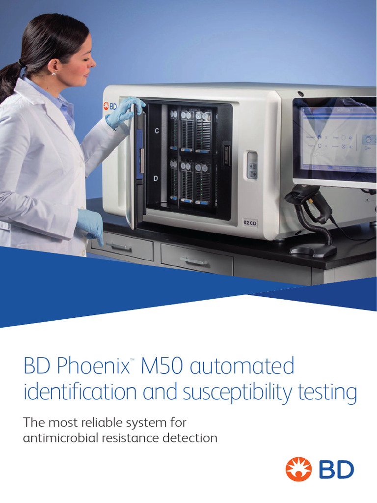 Brochure Phoenix M50 | PDF | Beta Lactamase | Antimicrobial Resistance
