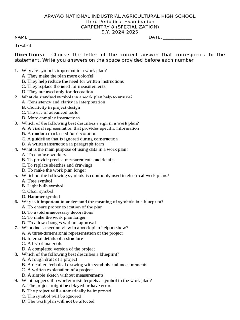 Carpentry 8 | PDF | Drawing | Technical Drawing