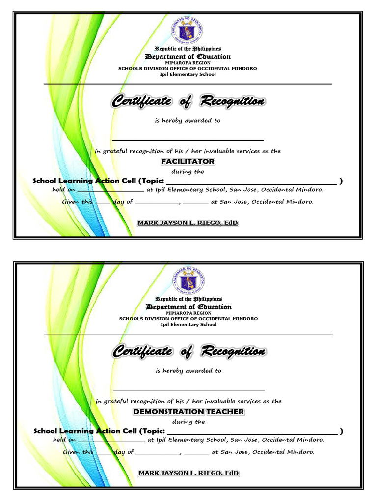 2...Cert. Recognition | PDF