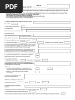 MSH Claim Form Dubai - GCC | PDF