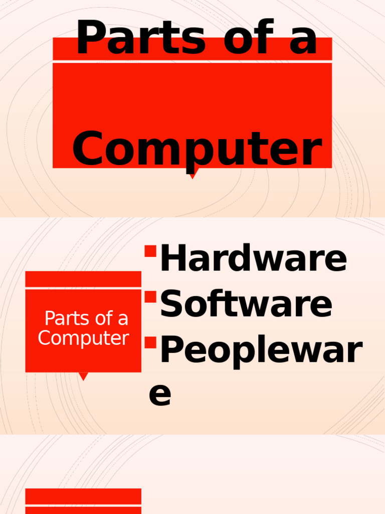 Essential Computer Hardware Components | PDF | Disk Storage | Input/Output