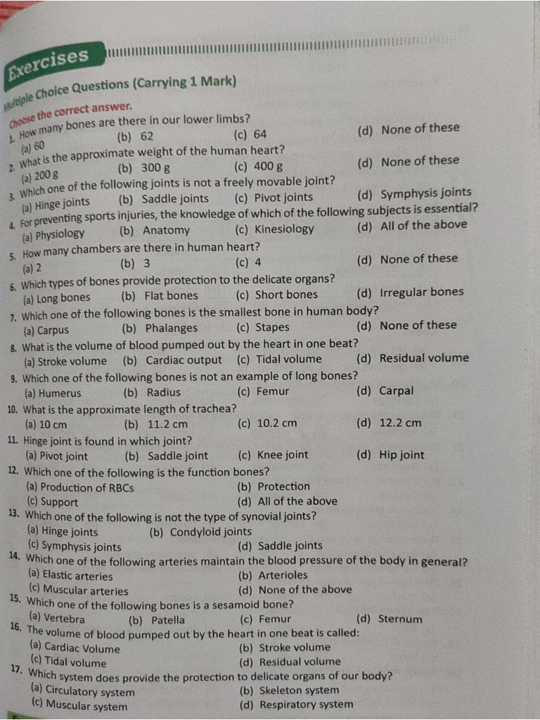 CH 7 MCQ | PDF