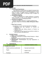 Araling Panlipunan Lesson Exemplar Quarter 3 | PDF