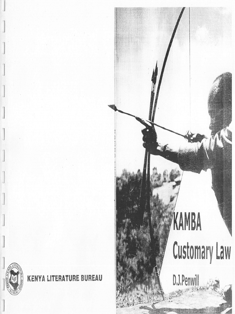 Kamba Customary Law | PDF
