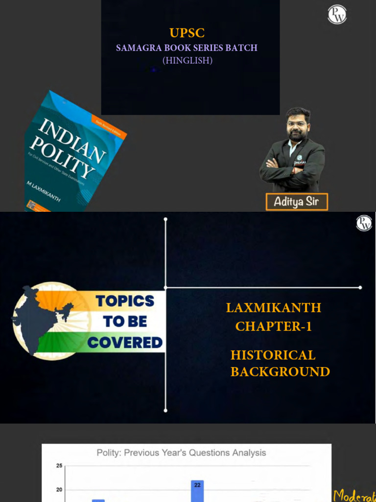 M Laxmikanth - Historical Background - Chapter 1 - Class Notes ...