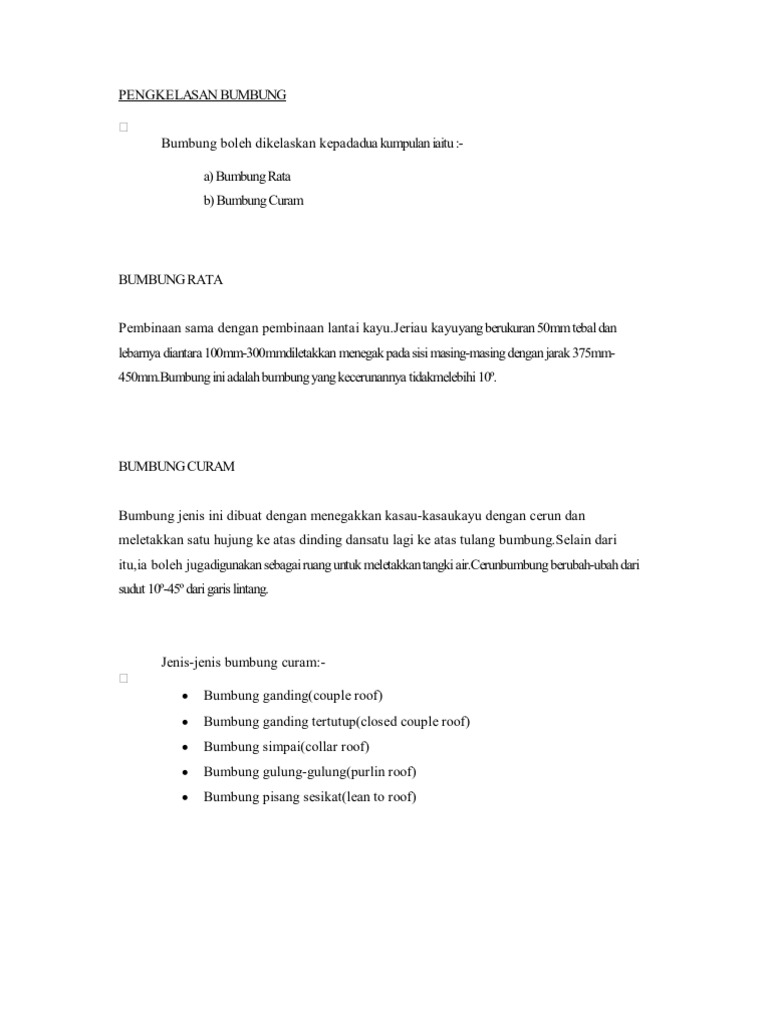 Pengkelasan Bumbung | PDF | Griya & Taman