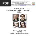 RPP Deep Learning Kimia - Perhitungan Kimia | PDF