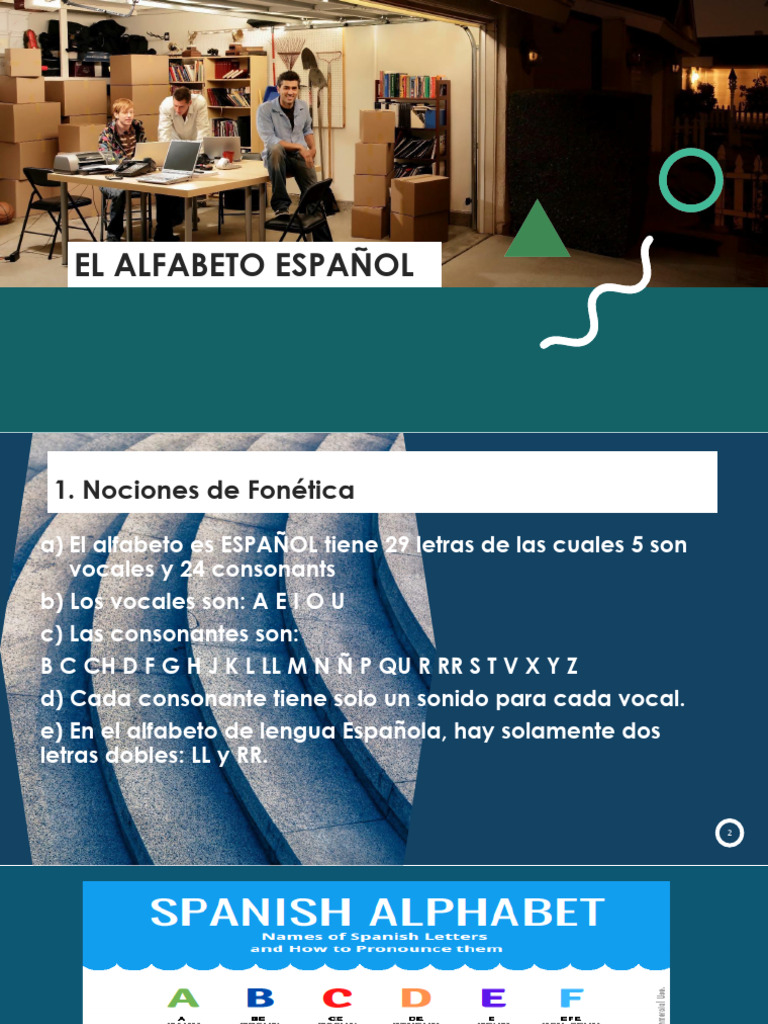 El alfabeto español y sus letras | PDF