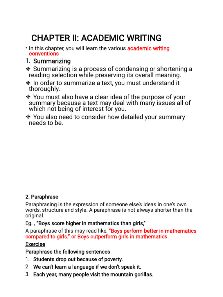 Academic writing | PDF | Ellipsis | Apa Style