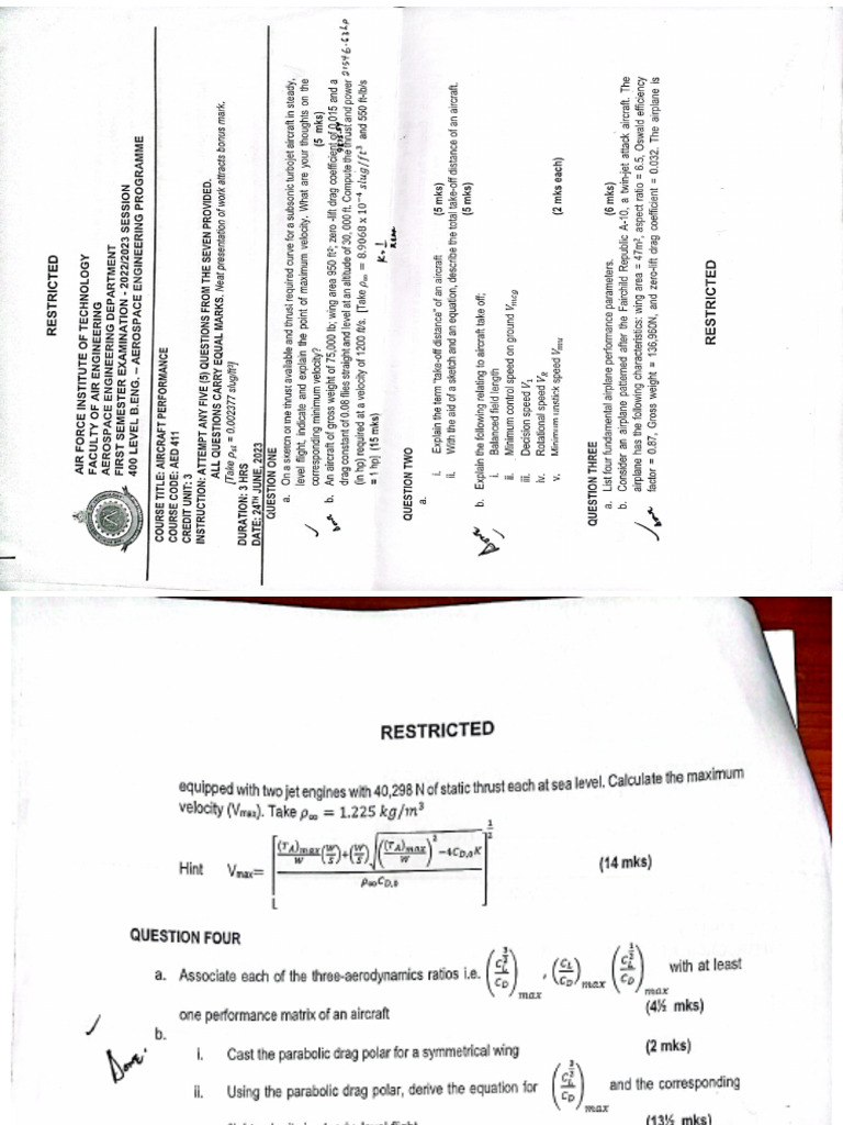 @itunuadeloud Past Question Compilation | PDF