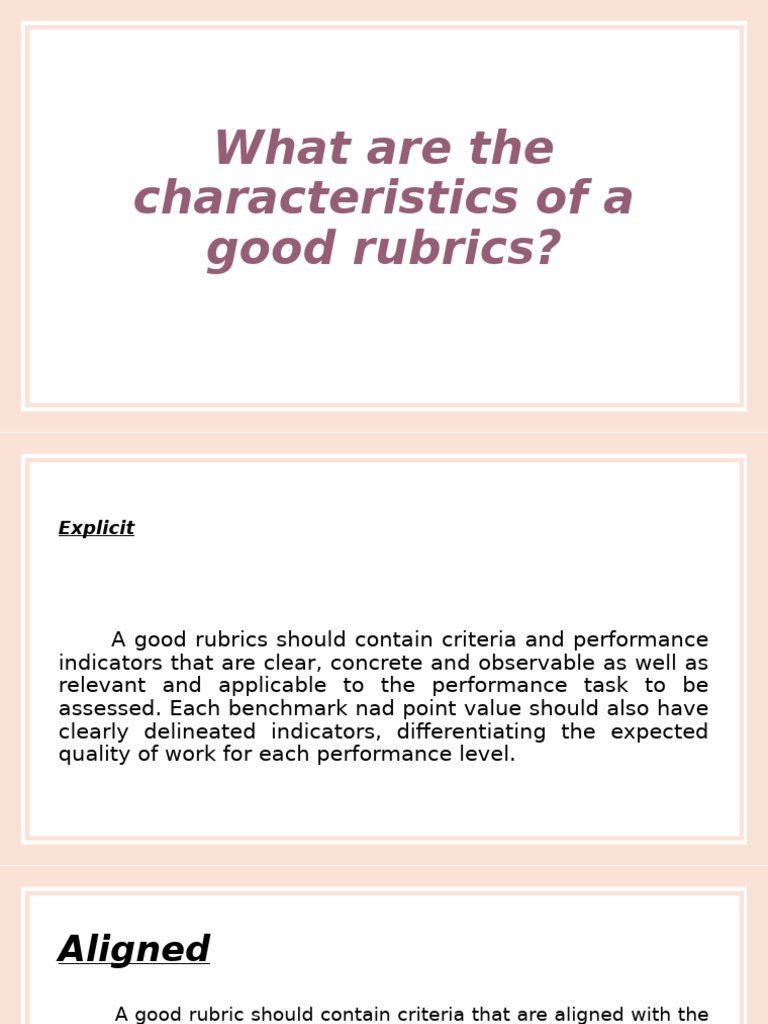 Effective Rubric Essentials | PDF