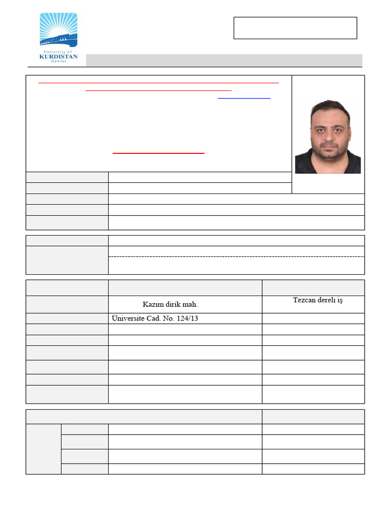 UKH-Job-Application-Form-2 | PDF