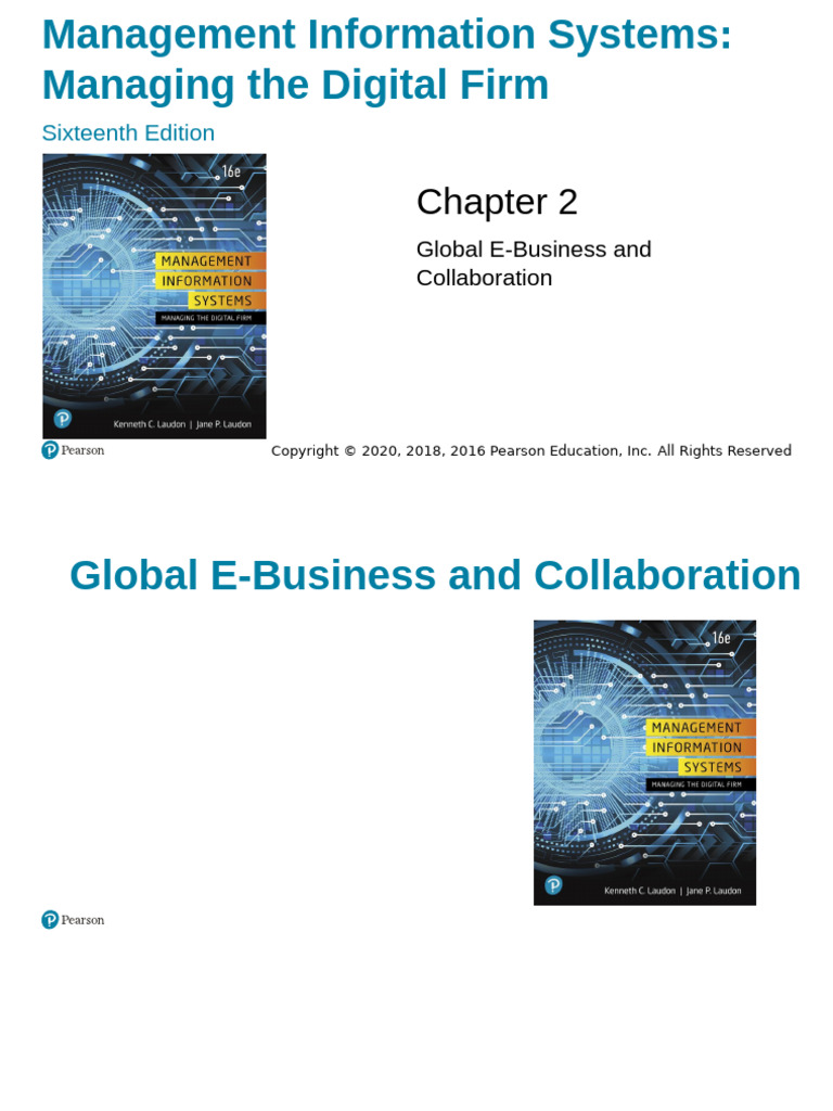 Management Information Systems Chapter 2 Pdf Business Process Supply Chain