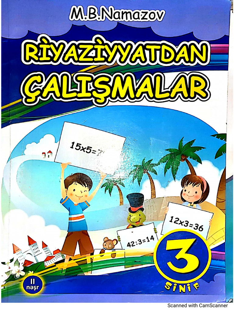 Namazov 3sinif Riyaziyyat Çalışmalar (II NƏŞR) | PDF