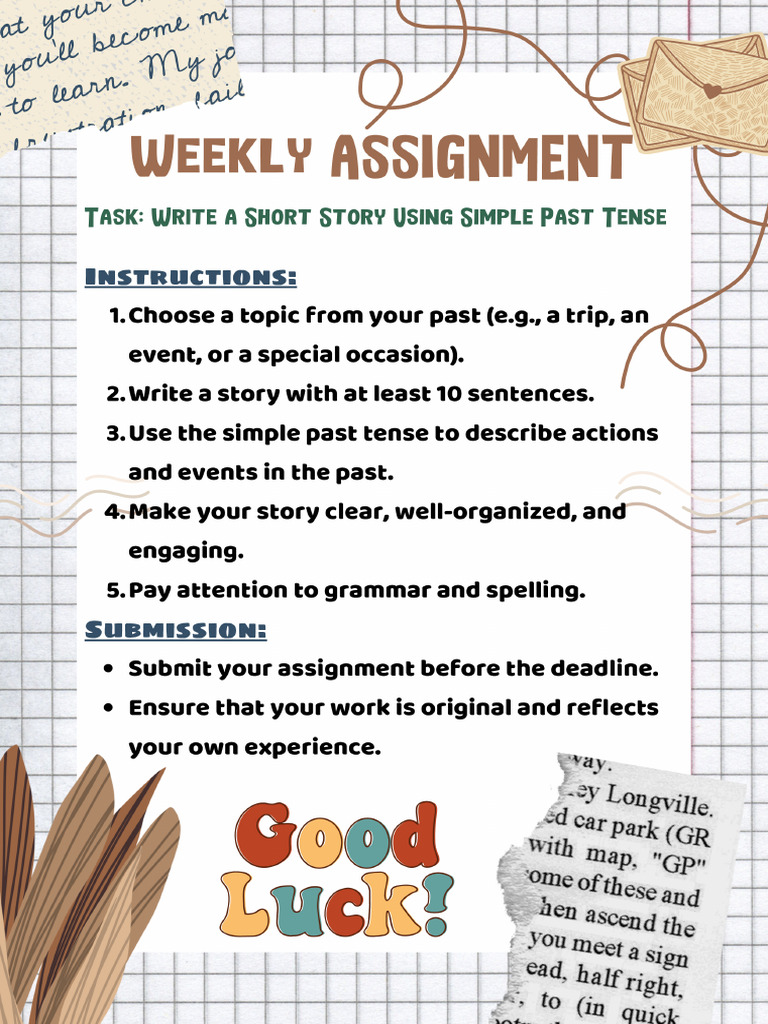 Assignment - Simple Past Tense | PDF Assignment - Simple Past Tense | PDF