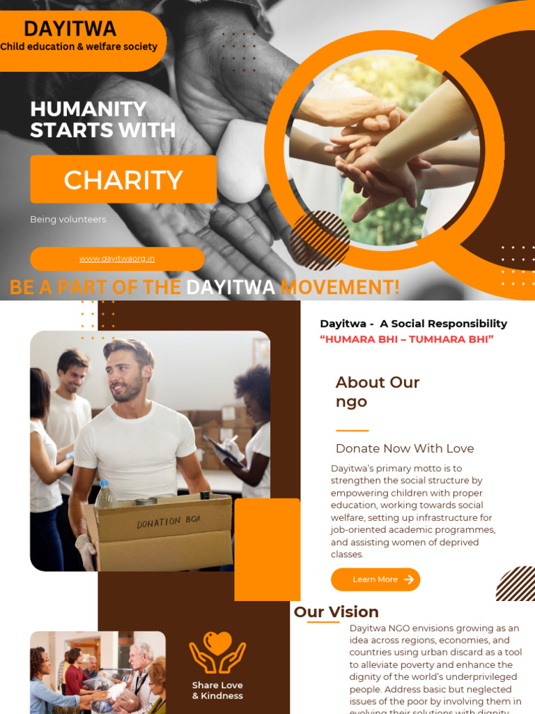 Dayitwa Ngo PDF Creation | PDF | Volunteering | Poverty