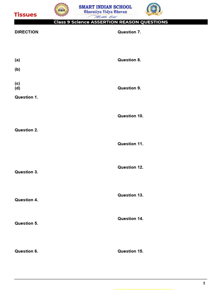 9 SC ARQ Tissues | PDF | Tissue (Biology) | Epithelium